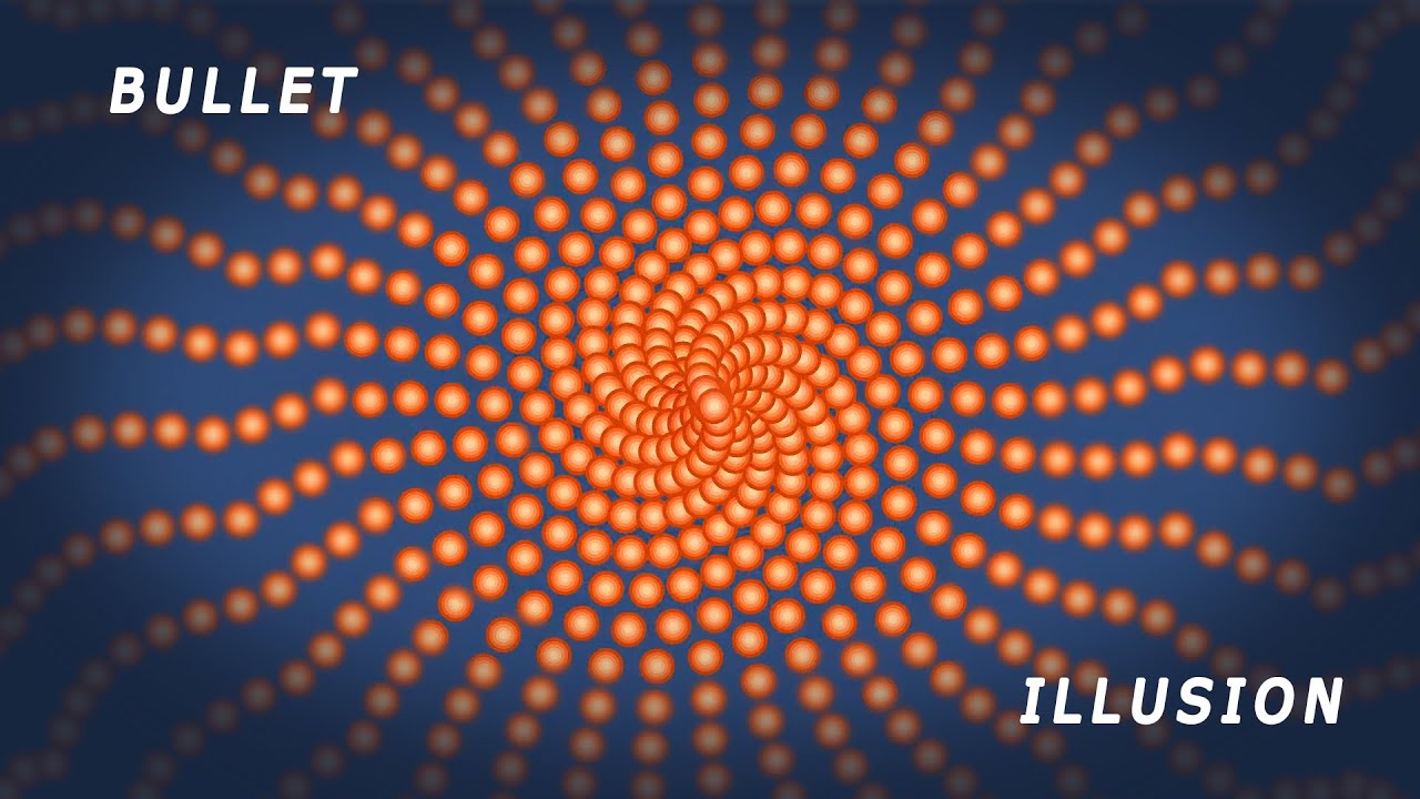 Finding Phi Bullet Pattern Illusion - YouTube