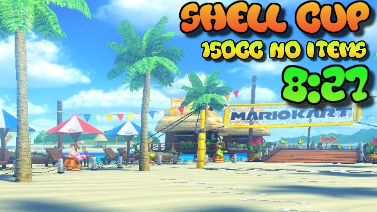 MK8DX Shell Cup 150cc No Items 8:27 - YouTube