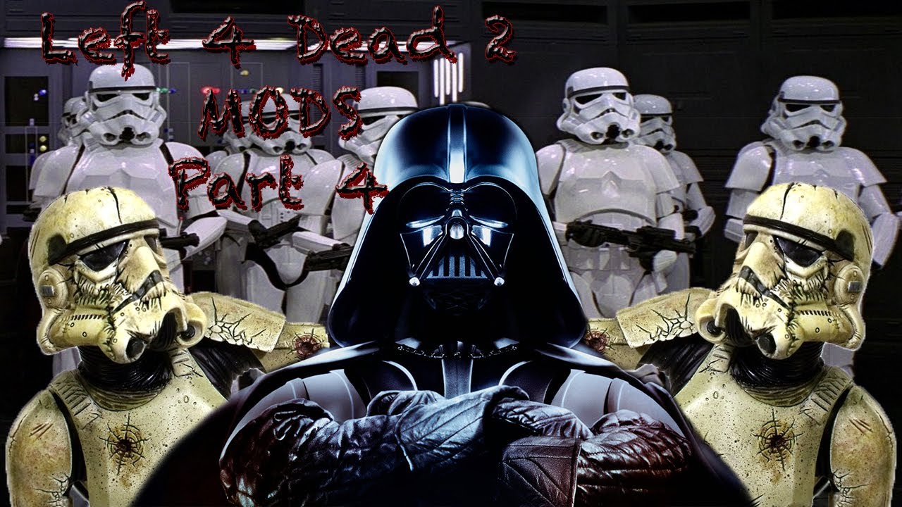 Darth Vader ZOMBIE! - Lets Play - Left 4 Dead 2: Mods - Part 4 - YouTube