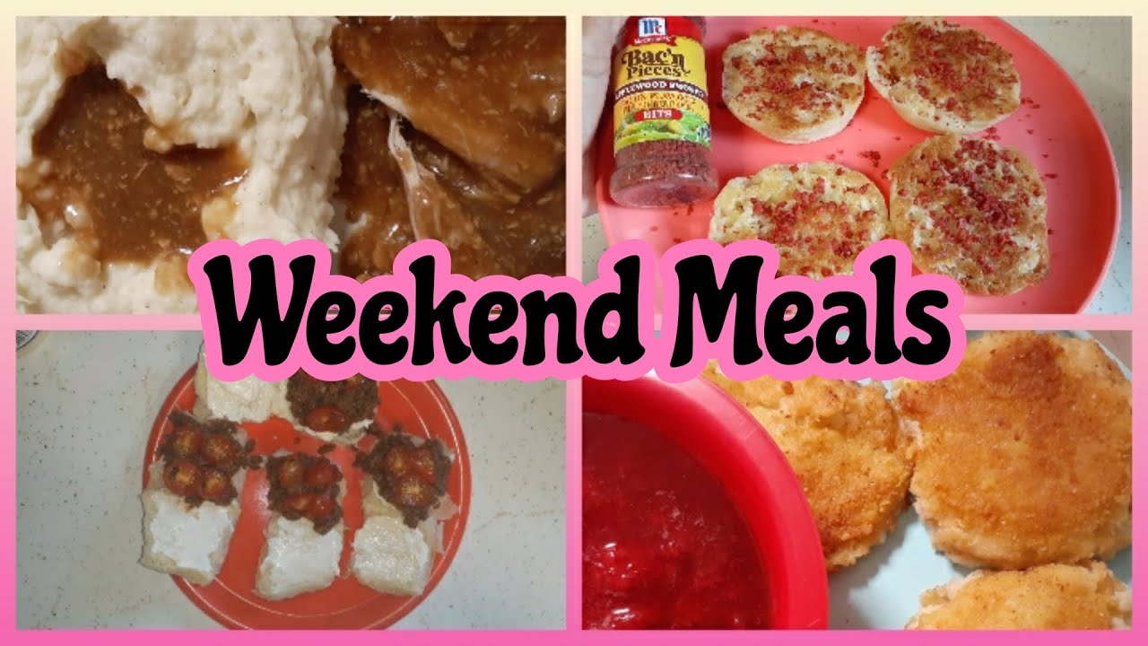 Simple Life Cooking Vlog - A Weekend Of Meals - What's For Dinner - YouTube