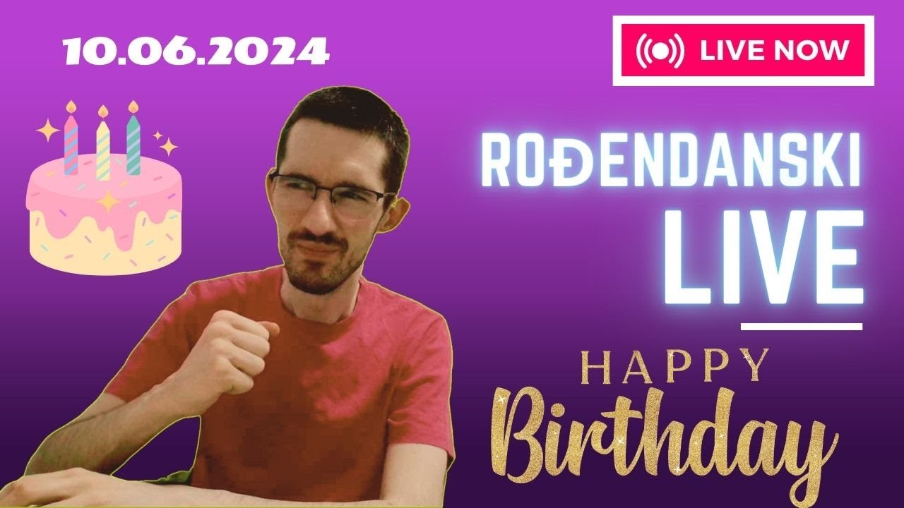 Rodjendanski live - YouTube