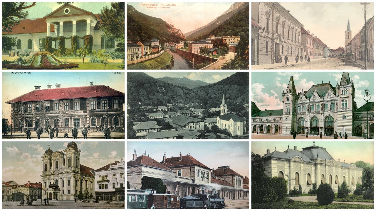 Cele mai frumoase 100 de imagini din Banatul de altădată! Ce localități ...