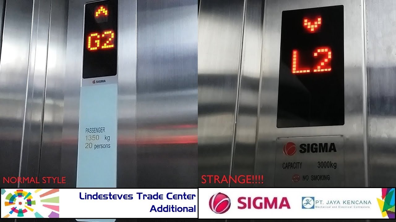 2 Different Sigma Elevator in Lindesteves Trade Center (Additional Elevator) - YouTube