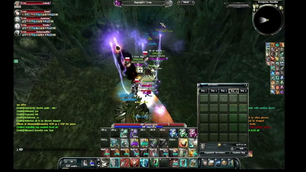 Archlord Archonia Monster Hunt Event PK/PVP - YouTube