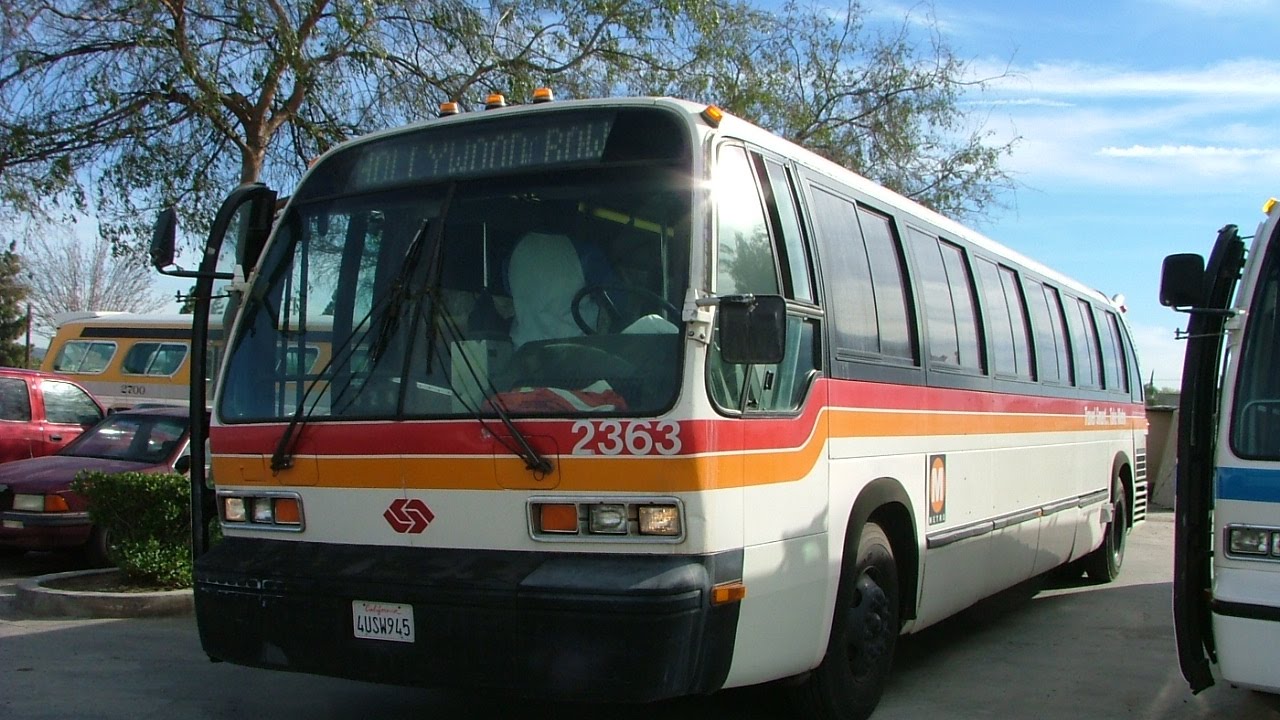 Regional Transit Service | Two Southern California RTS Buses - YouTube
