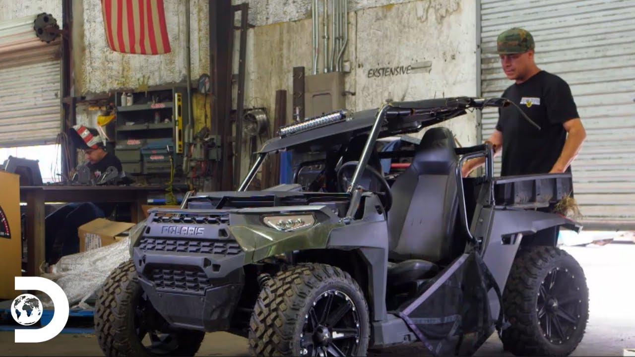 Un pequeño Polaris Ranger destrozado por un tornado | Texas Metal ...