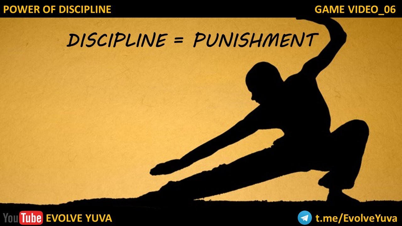 Power of Discipline || अनुशाशन का ताकत ||GAME VIDEO_06 - YouTube