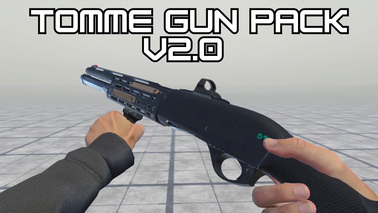 Everything NEW in Tomme's Gun Pack! (v2.0) | Bonelab Mods - YouTube