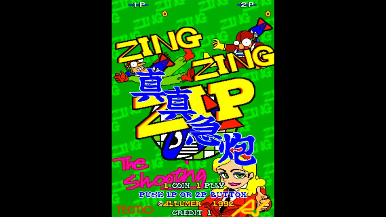 Zing Zing Zip - MAME - YouTube