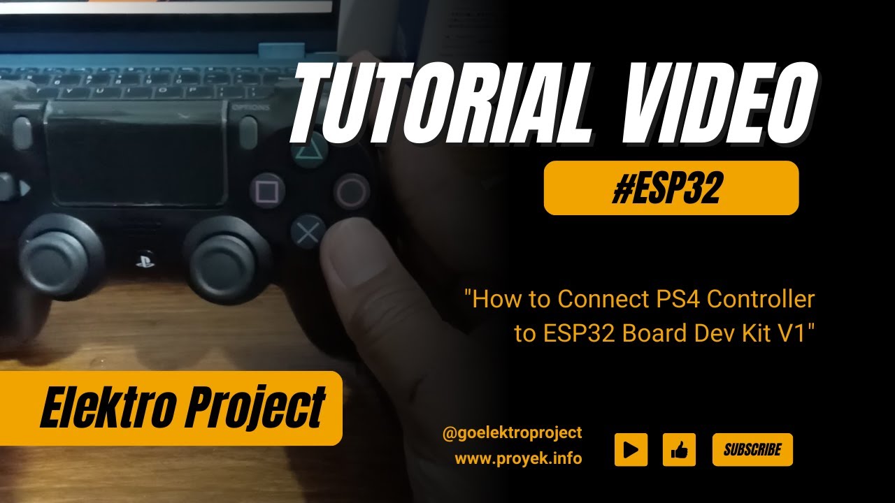 How To Connect Ps4 Controller To Esp32 Devkit V1 Simple Coding Arduino