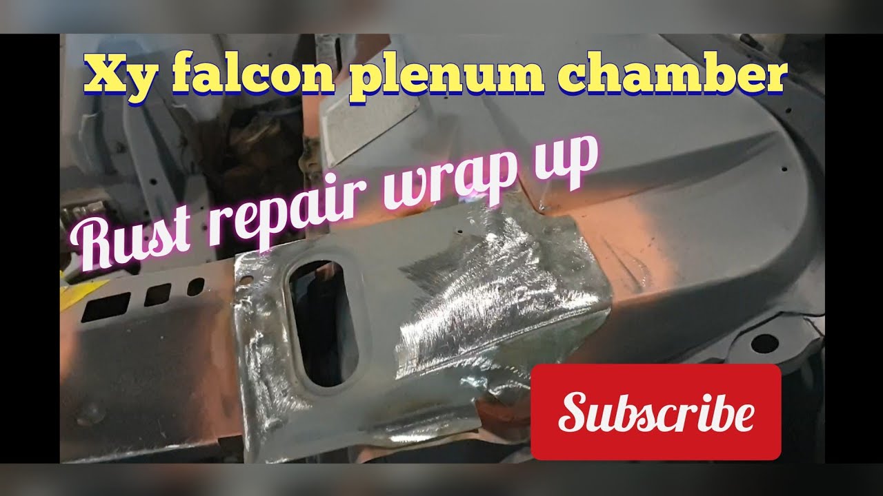 Xy falcon plenum chamber repair wrap up - YouTube