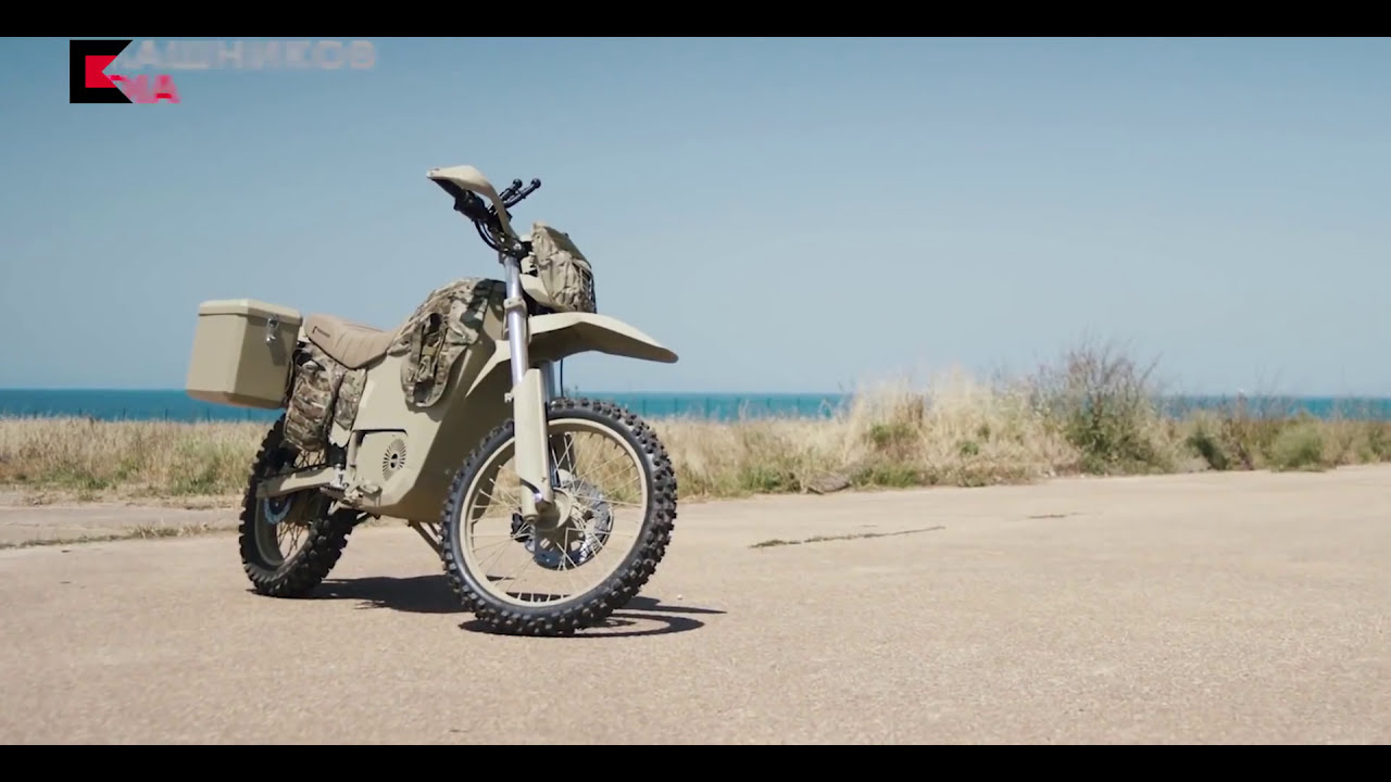 Kalashnikov Concern presents first electric motorcycle - YouTube