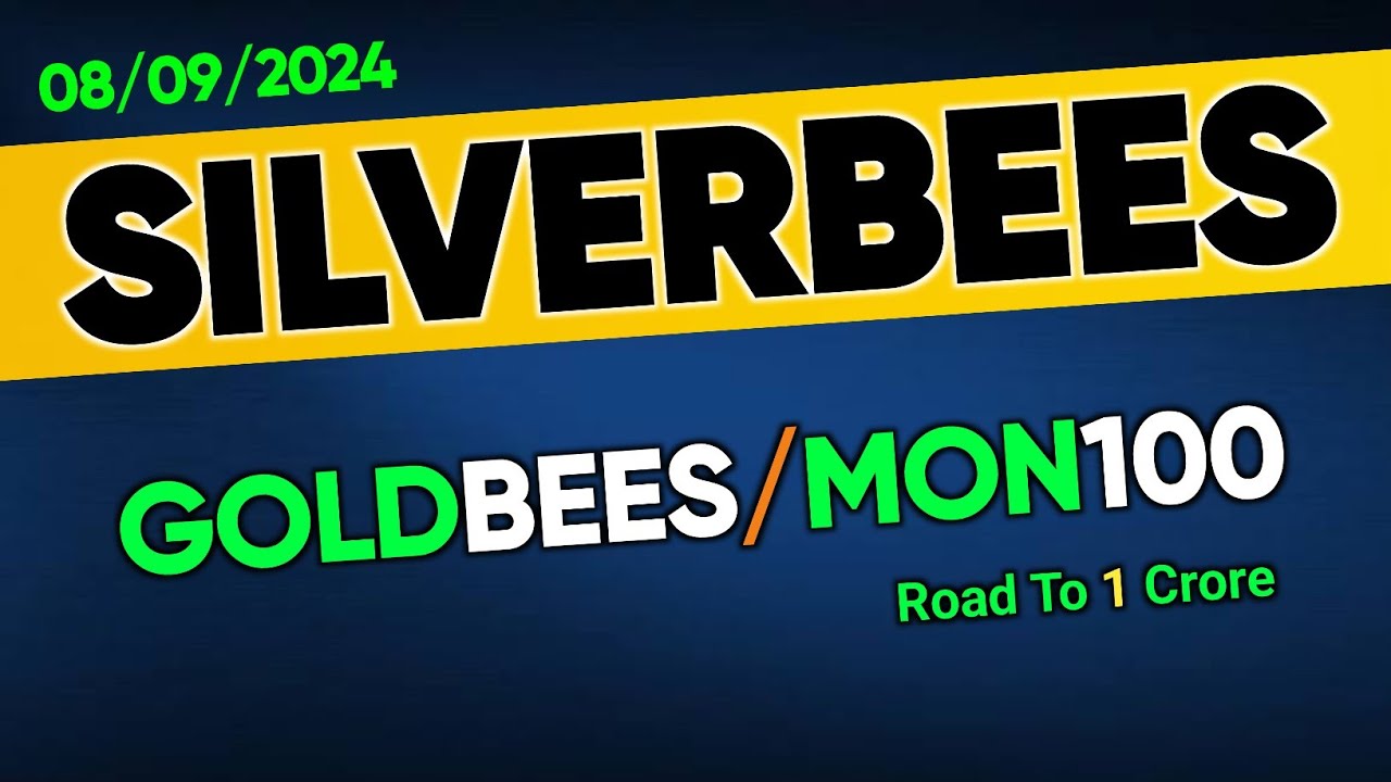 Silverbees | Goldbees | Mon100 | ETF Swing Trading | 8 September 2024 ...