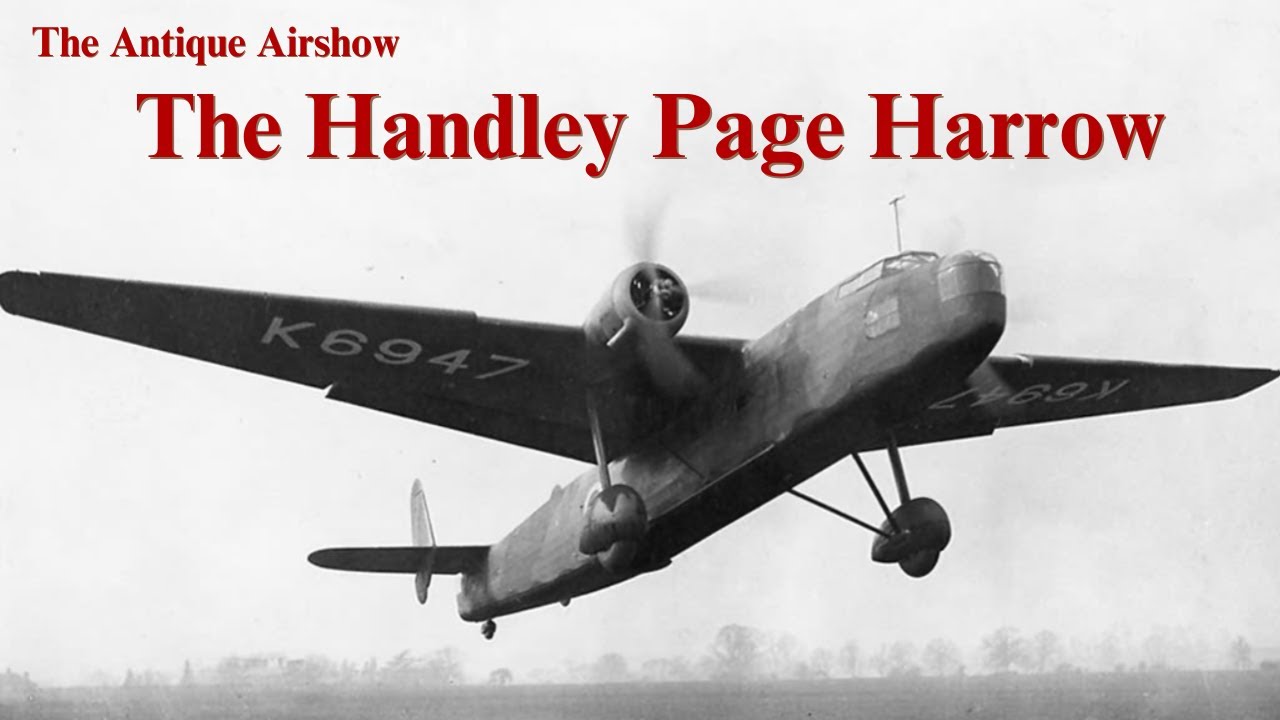 The RAF's giant stopgap bomber of the 1930s - The Handley Page Harrow ...