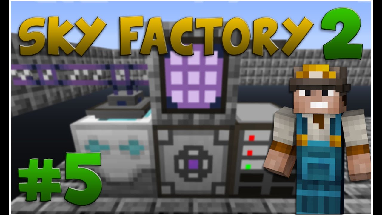 Sky Factory 2 | Ep:5 | AE sistēma - YouTube