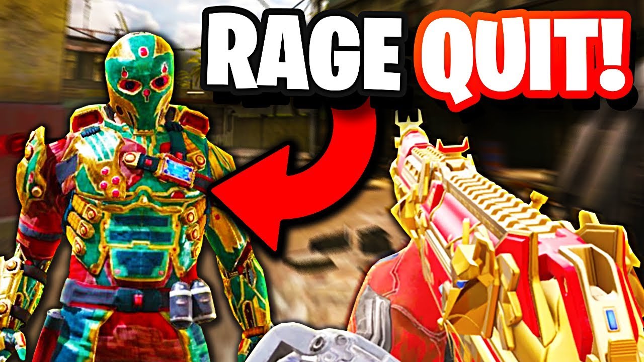 I made a player RAGE QUIT from a Legendary Ranked Match! - YouTube