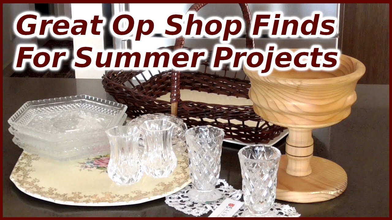 Great Op Shop Finds For Summer Projects #seconhand #opshop #charity ...
