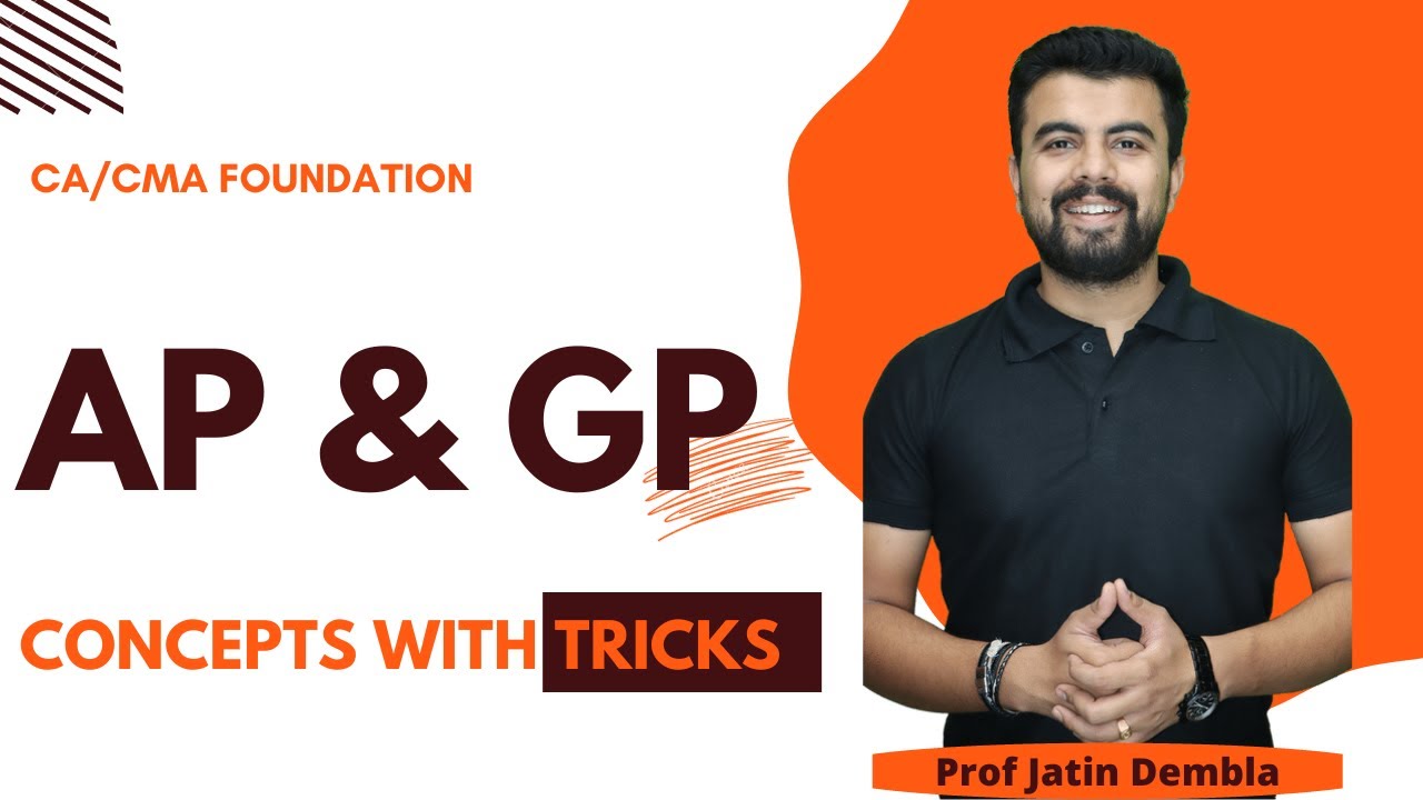 0-3 | AP & GP Complete Revision by JD sir | Arithmetic and Geometric ...