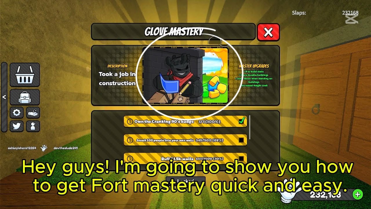 Fort Mastery East Tutorial! -Slap Battles - YouTube