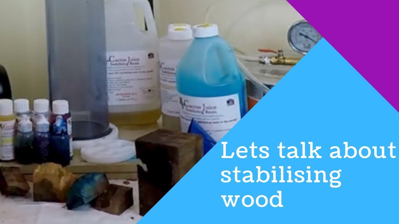 Lets talk about Stabilising wood - YouTube