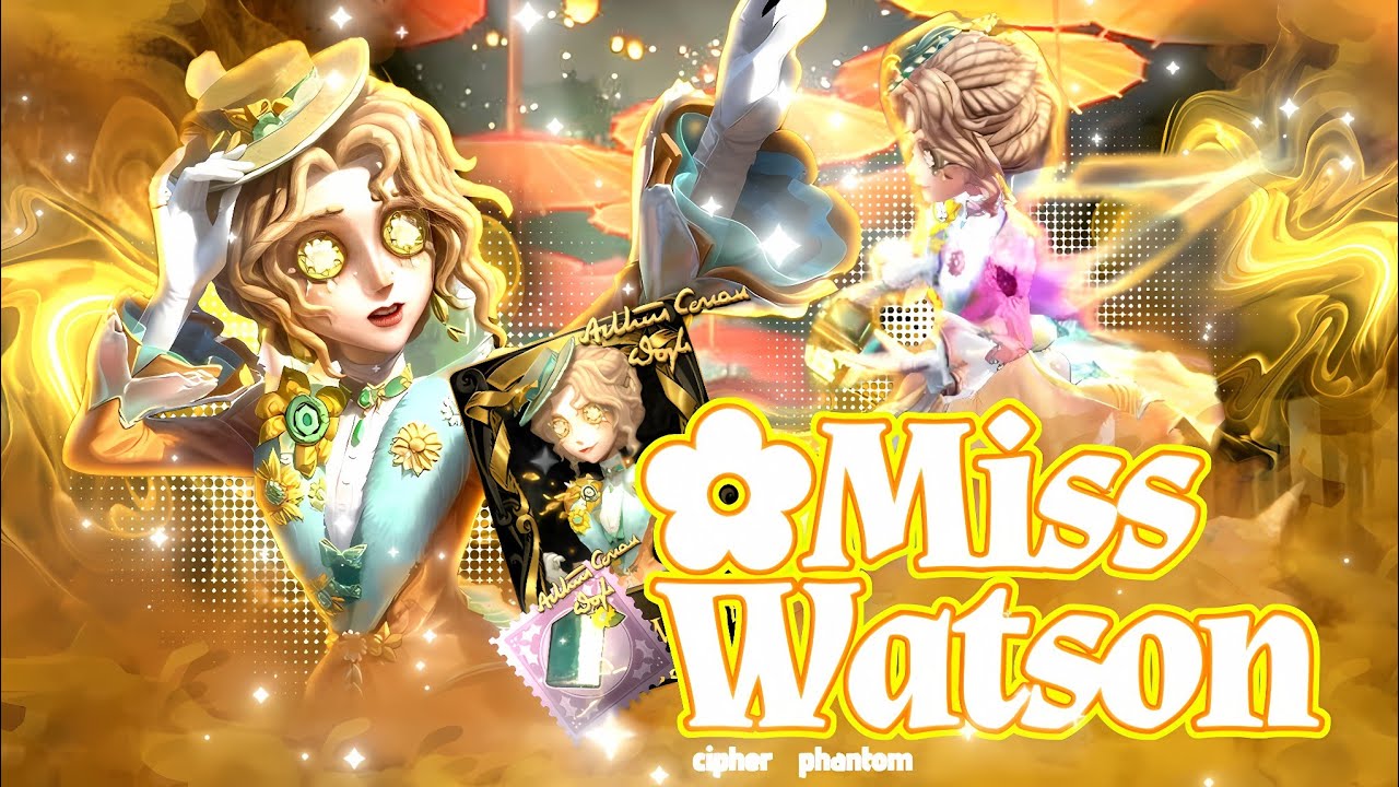 identity v|I just try playing journalist! She is so fun, "Miss Watson" S skin and Her A acc ...