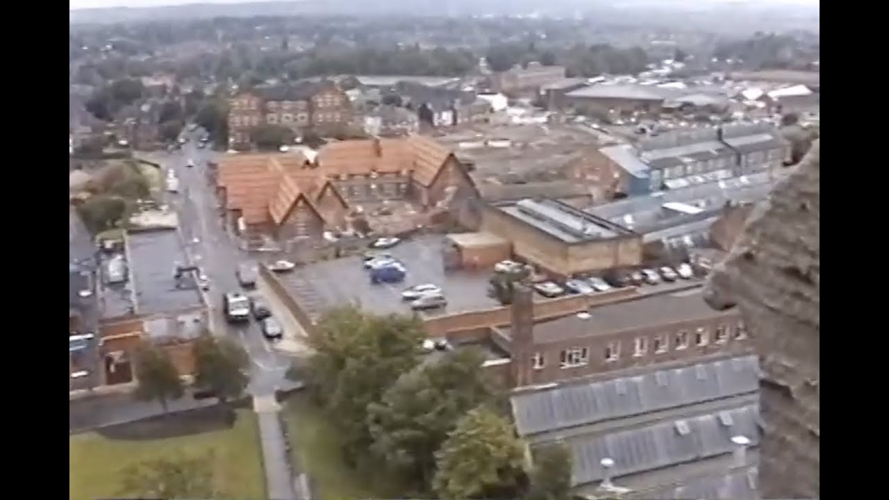Longton from top of St James's 1990 - YouTube