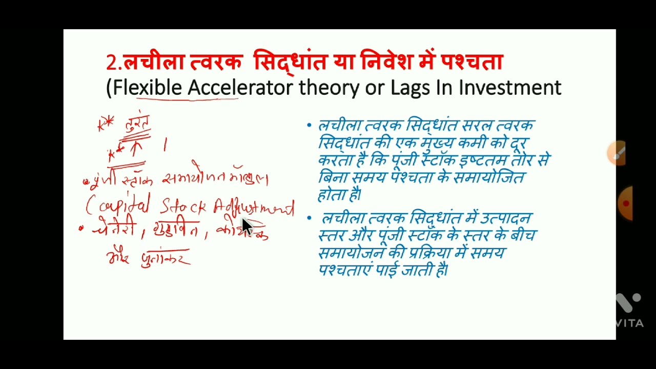 Flexible Accelerator theory of Investment, UGC NET/JRF ECONOMICS - YouTube