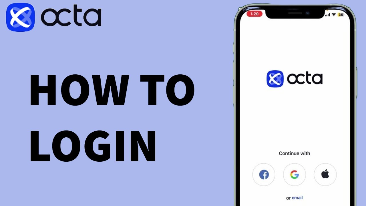 How to Log In to Octa Trading App? Easy Login Tutorial for Octa - YouTube