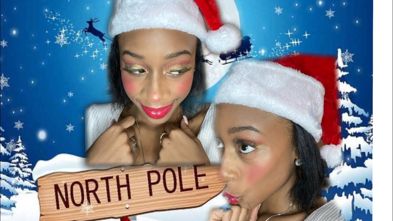 CHRISTMAS ELF MAKEUP LOOK 2020 ! SUPER EASY | BEGINNER FRIENDLY ️ - YouTube