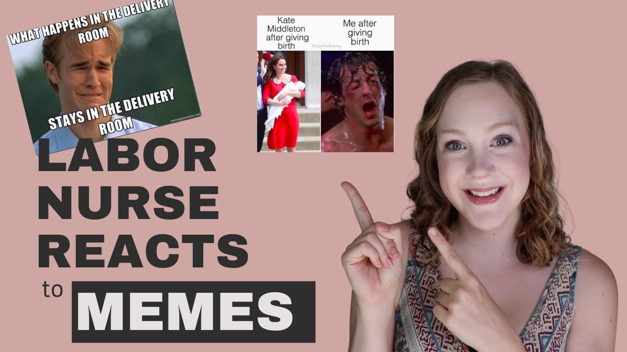 L&D Nurse Reacts to Memes || Epidurals, Pushing & More! - YouTube