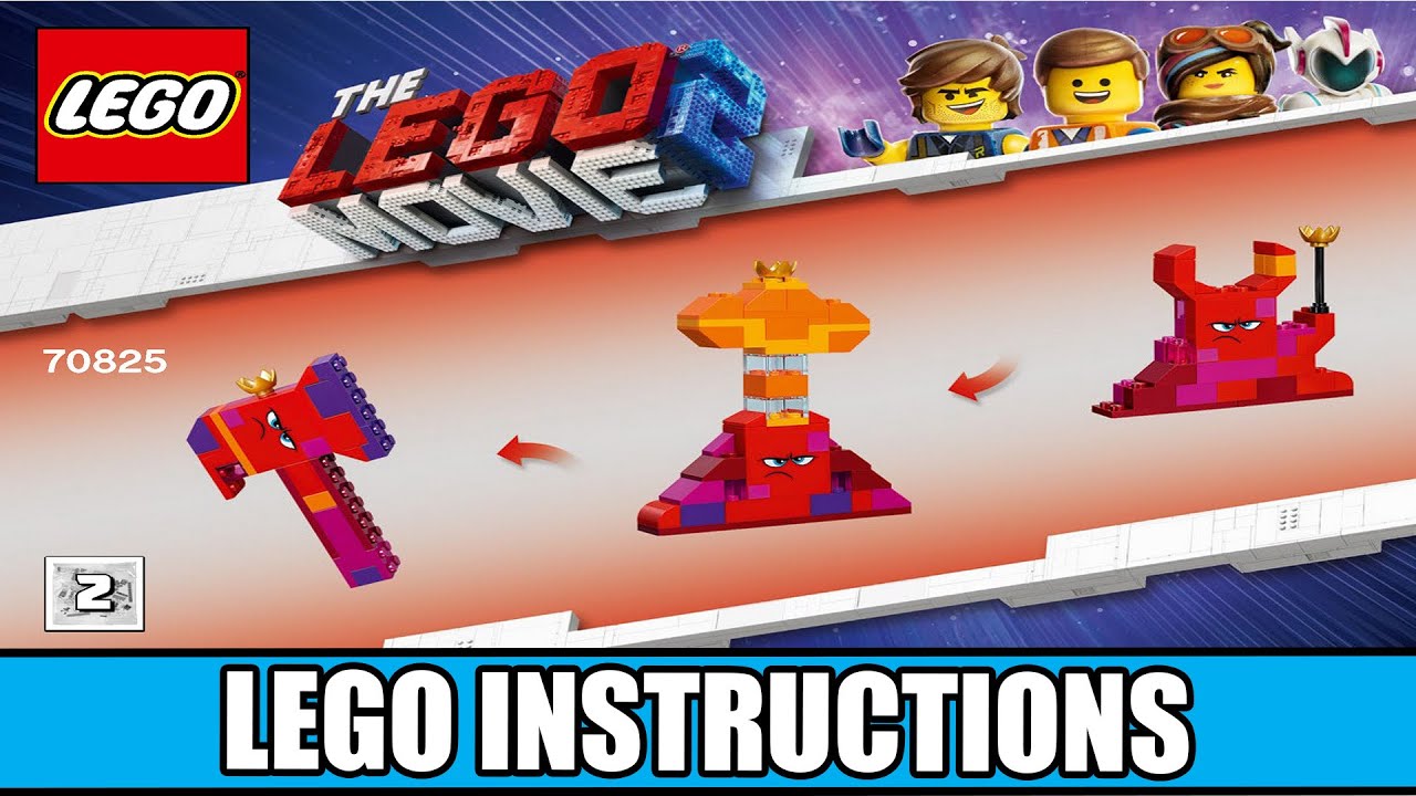 LEGO 70825 Instructions - Queen Watevra's Build Whatever Box! - The ...
