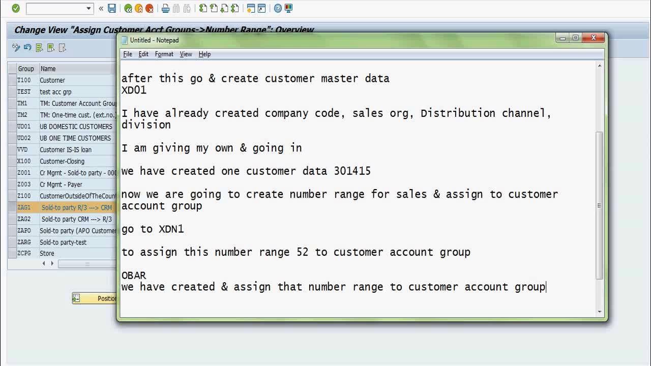 SAP SD Customer Master and Material Master data Creation ...