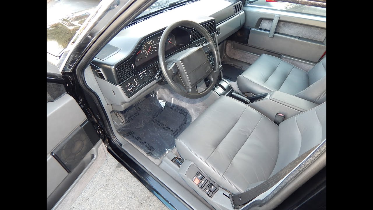 1989 Volvo 760 GLE complete TEST DRIVE video review! - YouTube
