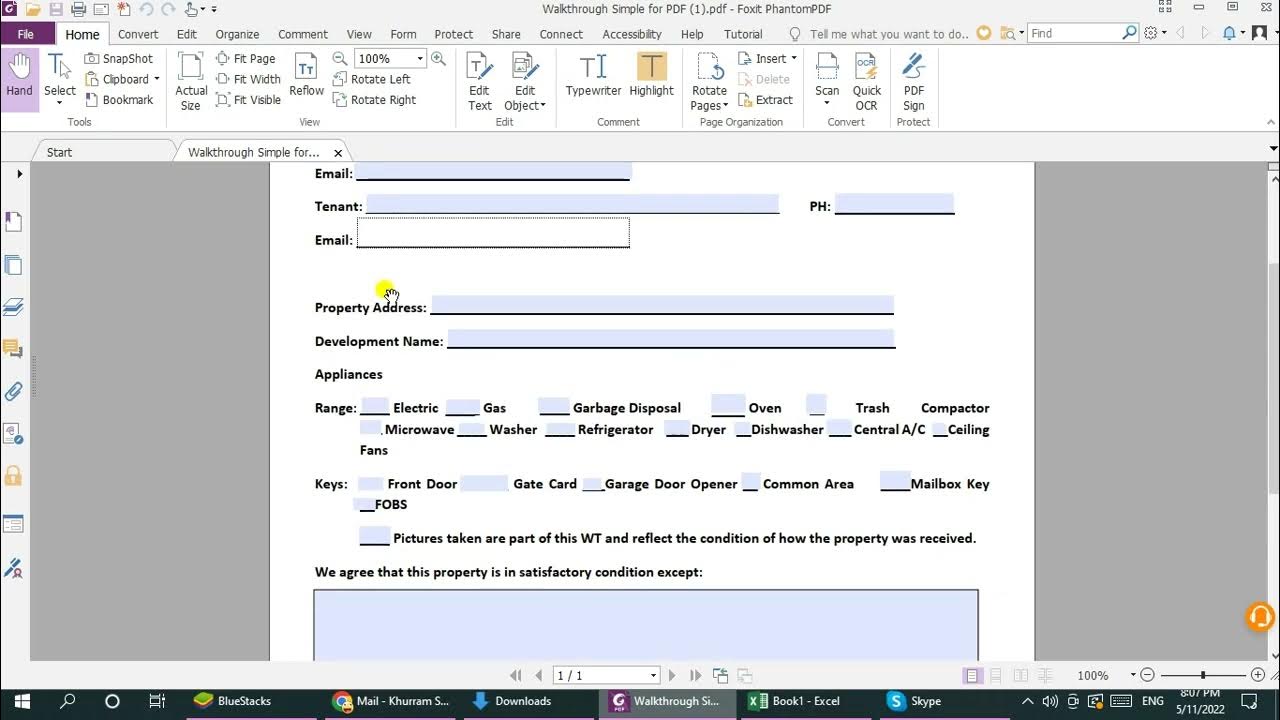 Create Form in Excel - YouTube