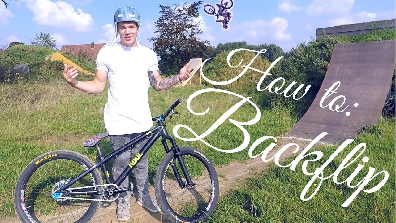SO LERNT IHR DEN BACKFLIP! | How to Backflip MTB - YouTube