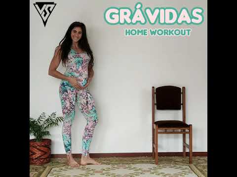 TREINO PARA GRÁVIDAS // HOME WORKOUT
