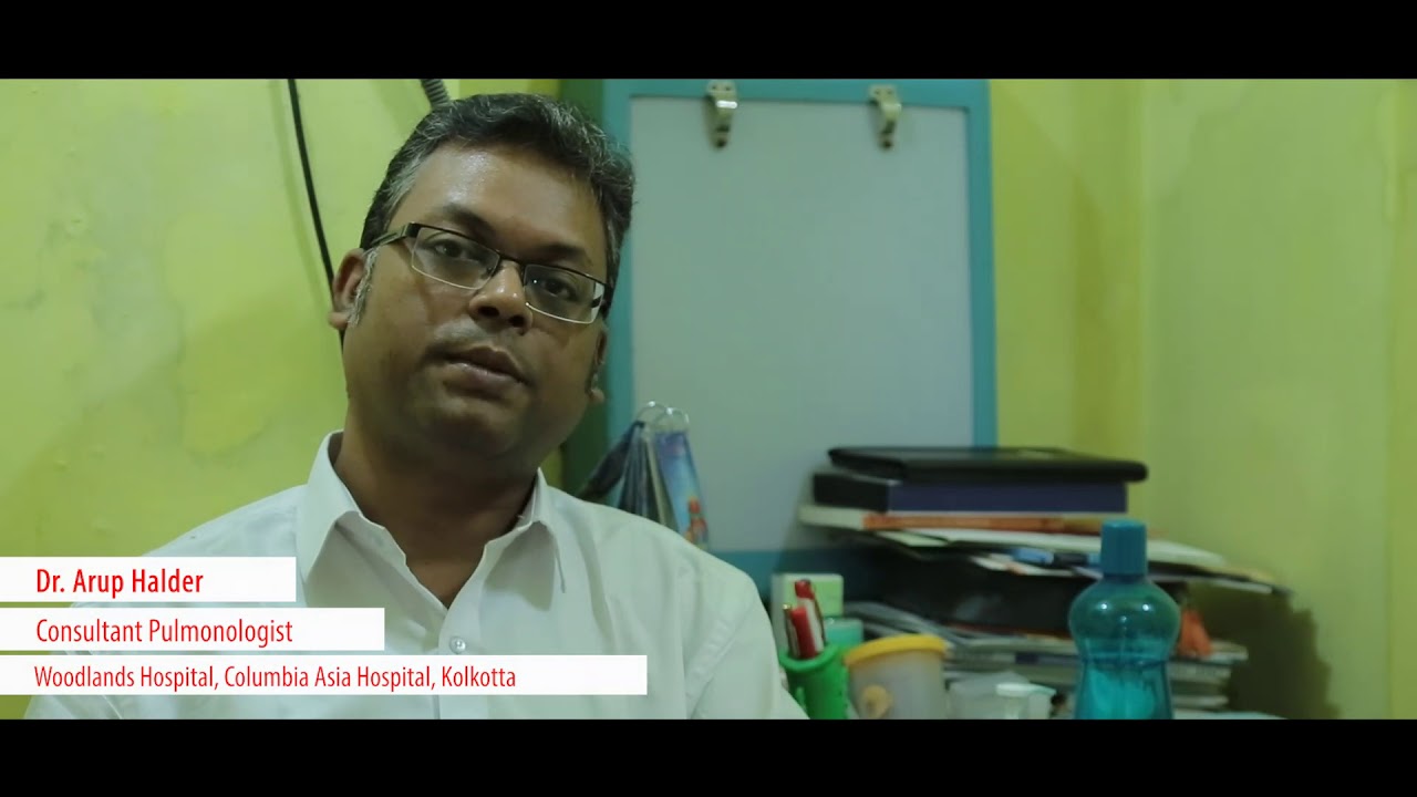 Dr Arup Halder speech on World COPD day - YouTube