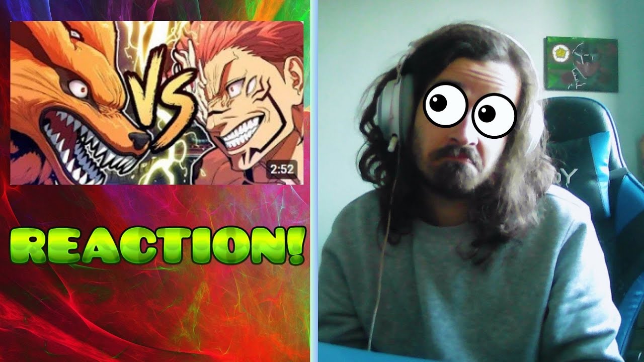 Reacting To - KURAMA VS SUKUNA RAP BATTLE | #RUSTAGE ft. #954MARI - YouTube