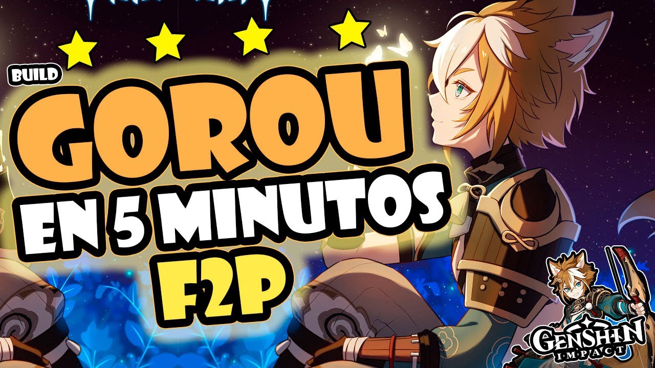 GOROU BUILD GOD DPS/SUPPORT 🍷MEJORES Armas, Equipos👻 F2P | Build GOROU ...