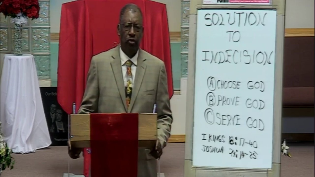 Bro. Terry V. Atwater, Sr. - Solution To Indecision (Bible Study 06-10 ...
