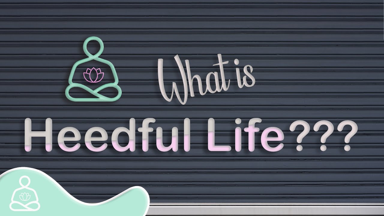 Heedful Life Channel Trailer - YouTube