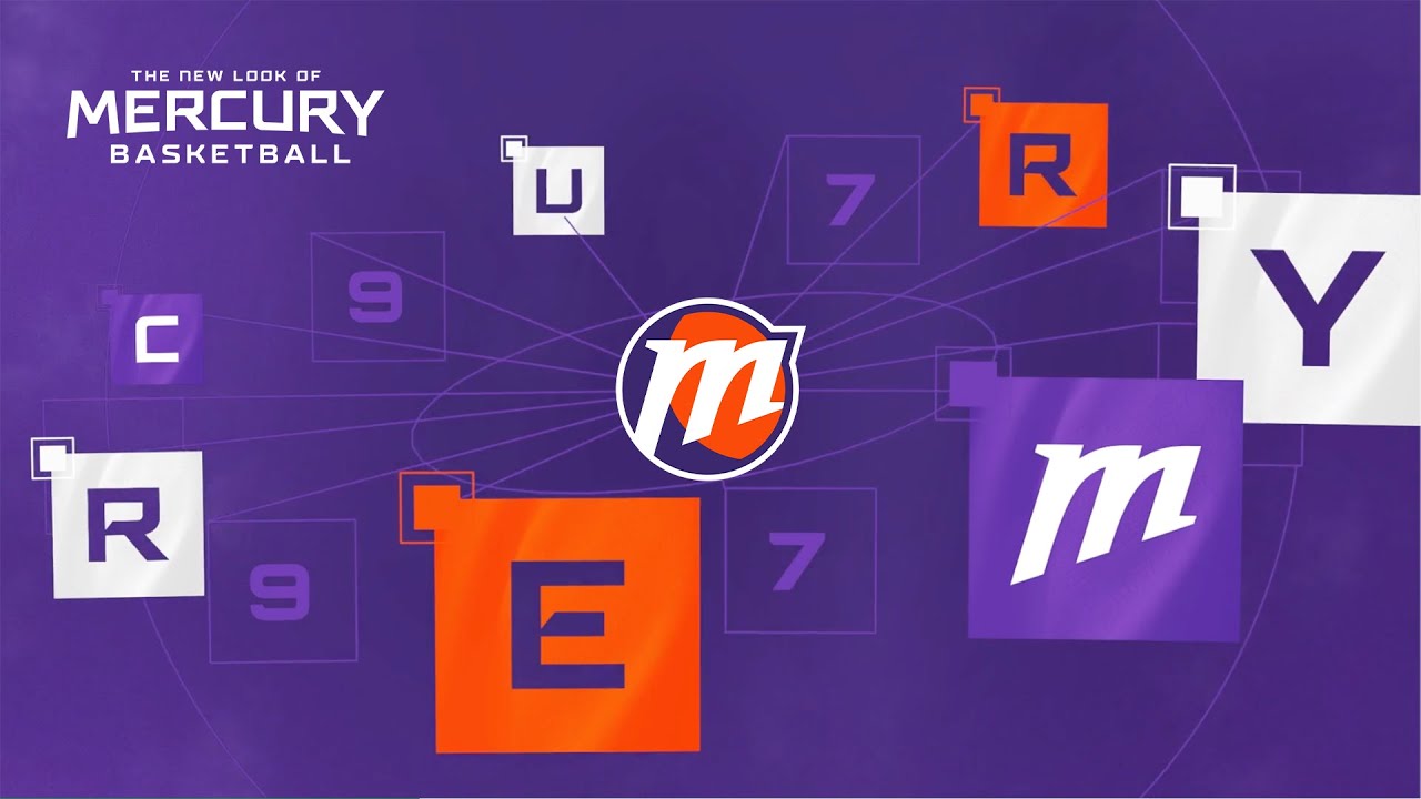 New Phoenix Mercury Logos EXPLAINED - YouTube