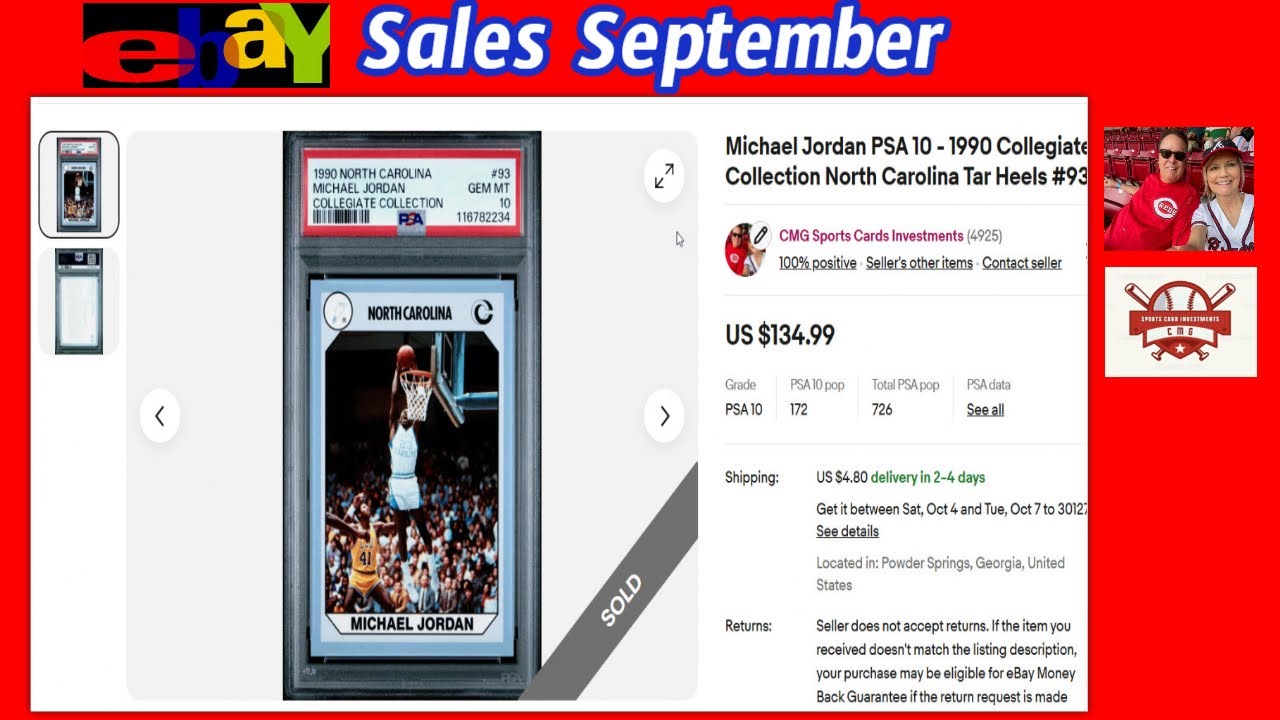 MONTHLY RECAP September eBay Sport Card Sales - YouTube
