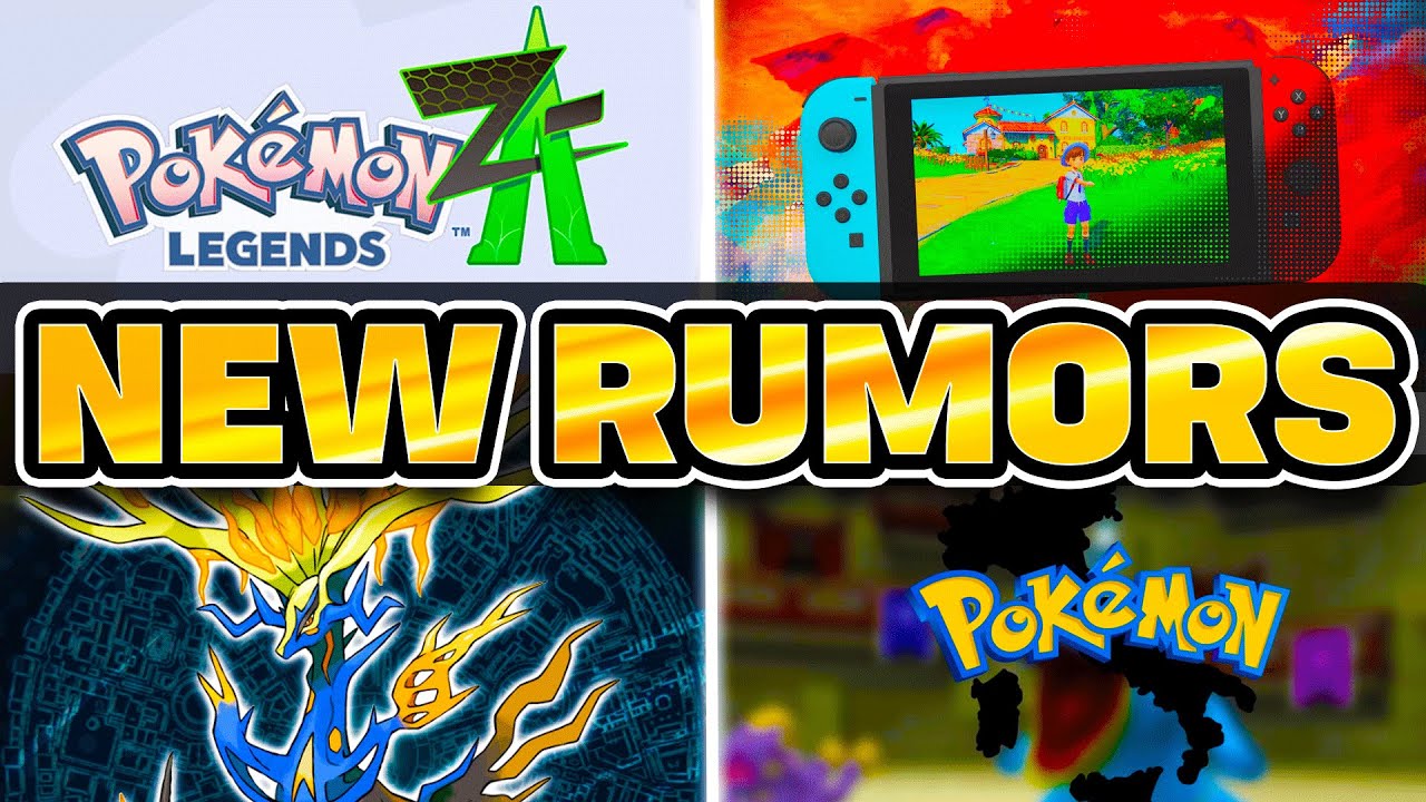 POKEMON NEWS & LEAKS! GEN 10 RUMORS and FEATURES, Legends ZA 10+ New ...