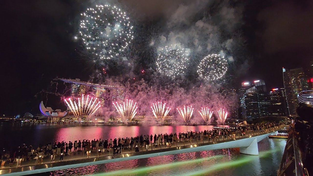 NDP 2023 NE Show 1 - Fireworks (2 July) - YouTube