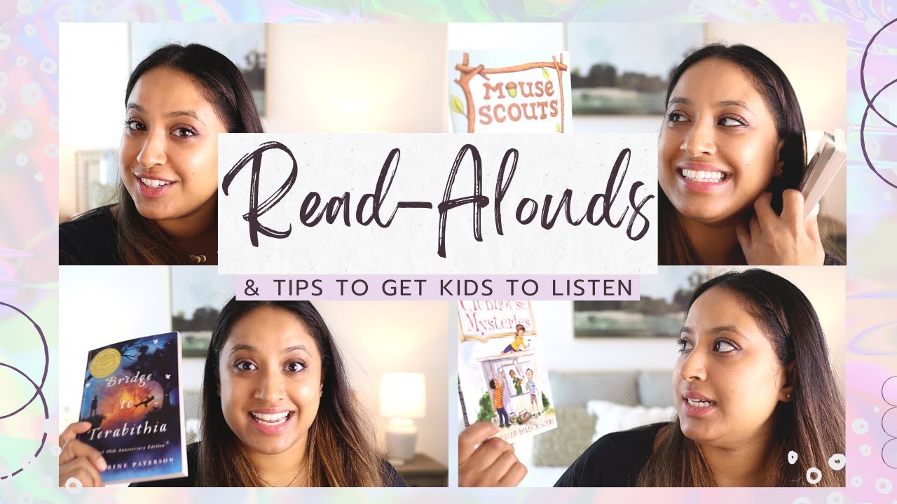 READ ALOUDS for kids // tips to get them to listen - YouTube