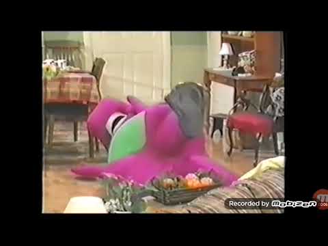 Barney falls down at floor at Christmas made me laugh. (Barney's night ...
