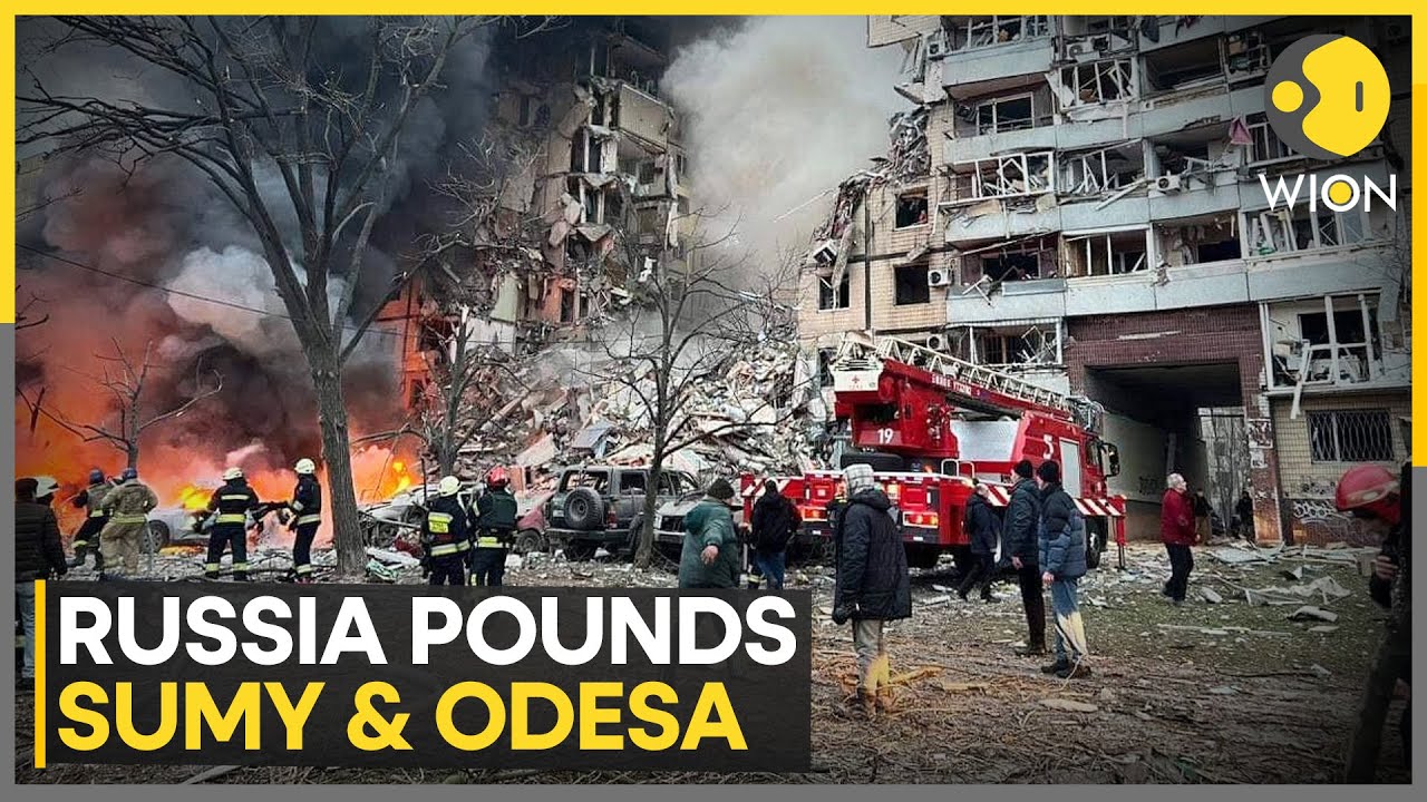 Russia-Ukraine War: Moscow Bombs Sumy And Odesa, World Leaders Condemn ...