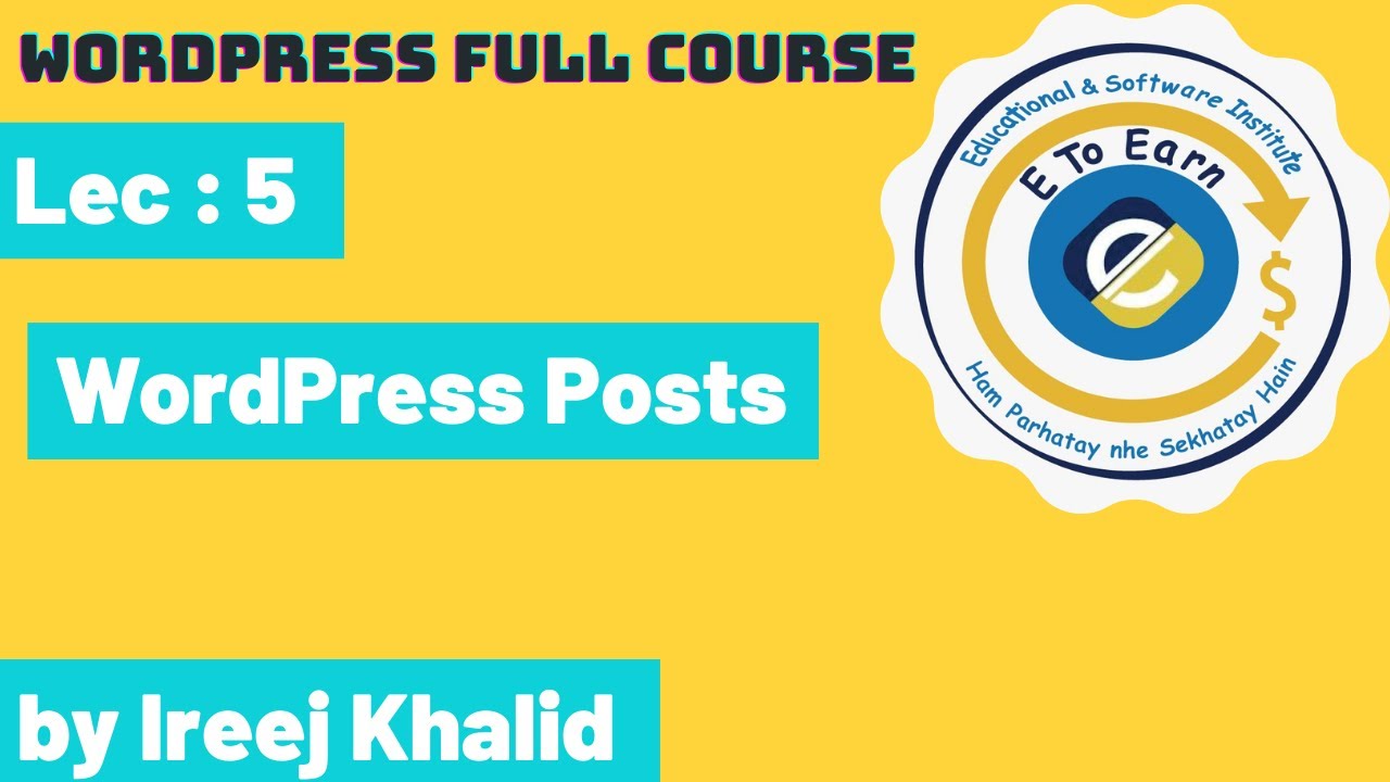 What Is Post In WordPress How To Create Post In WordPress YouTube What Is Post In WordPress How To Create Post In WordPress YouTube