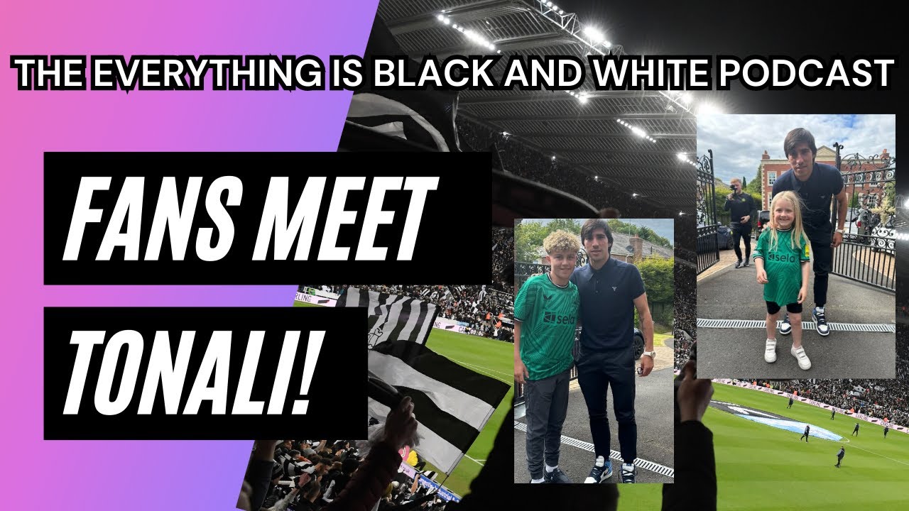 TWO fans MEET Sandro Tonali as they share BIG secret about Newcastle’s ...